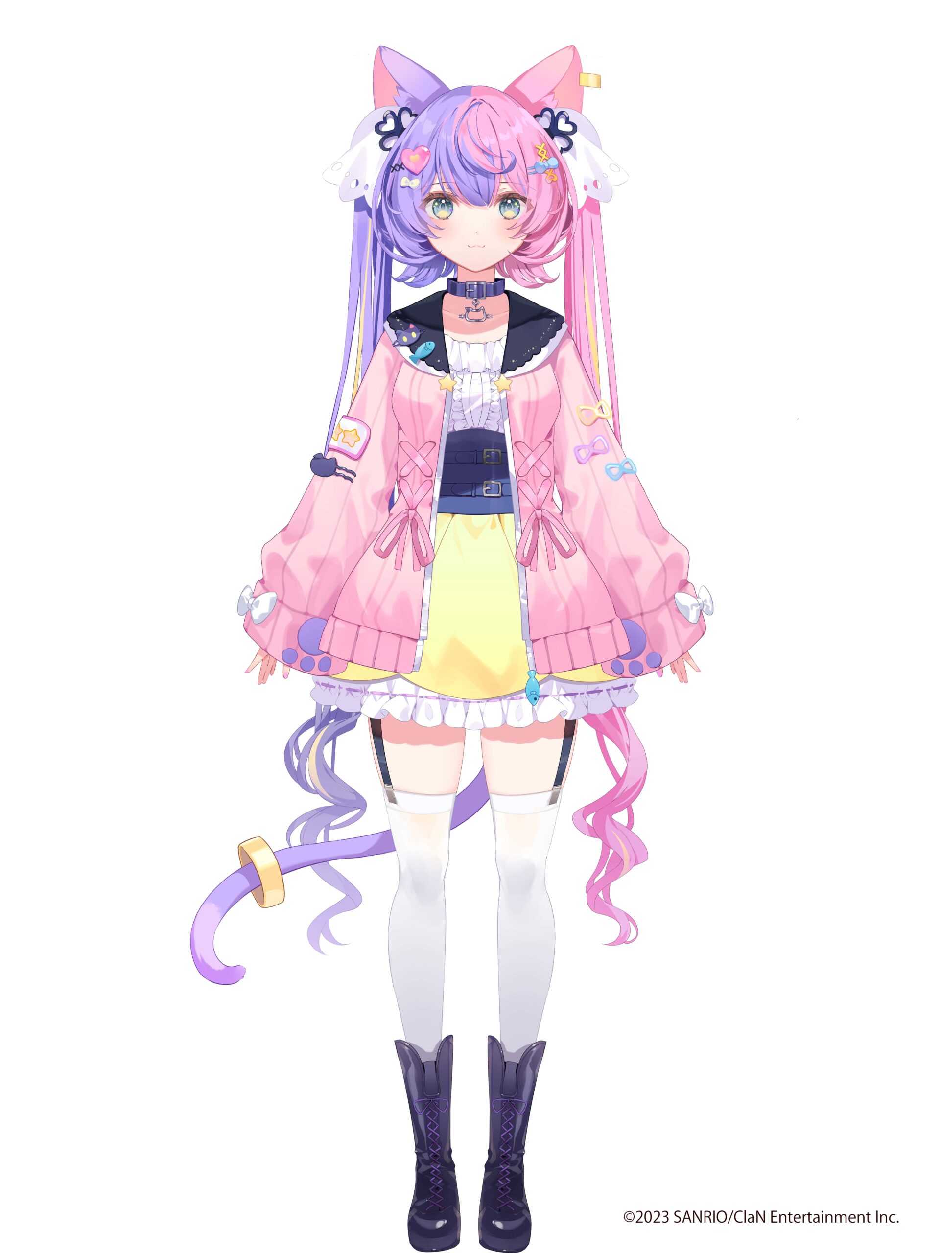 若魔藤あんず・若魔白ソーダ・若魔麦たると「にゃんたじあ！」VTuberデビュー | anichoice