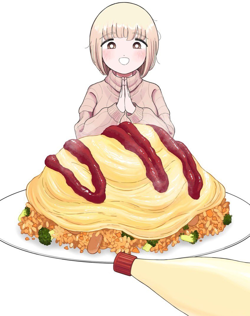 ドカ食いダイスキ！もちづきさん怖い原液＆至る考察、ネタバレ感想・1巻特典イラスト | anichoice